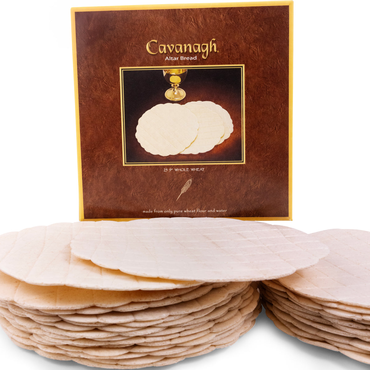 Altar Bread - 9" Double Thick Wheat Host – Chiarelli's Religious Goods ...