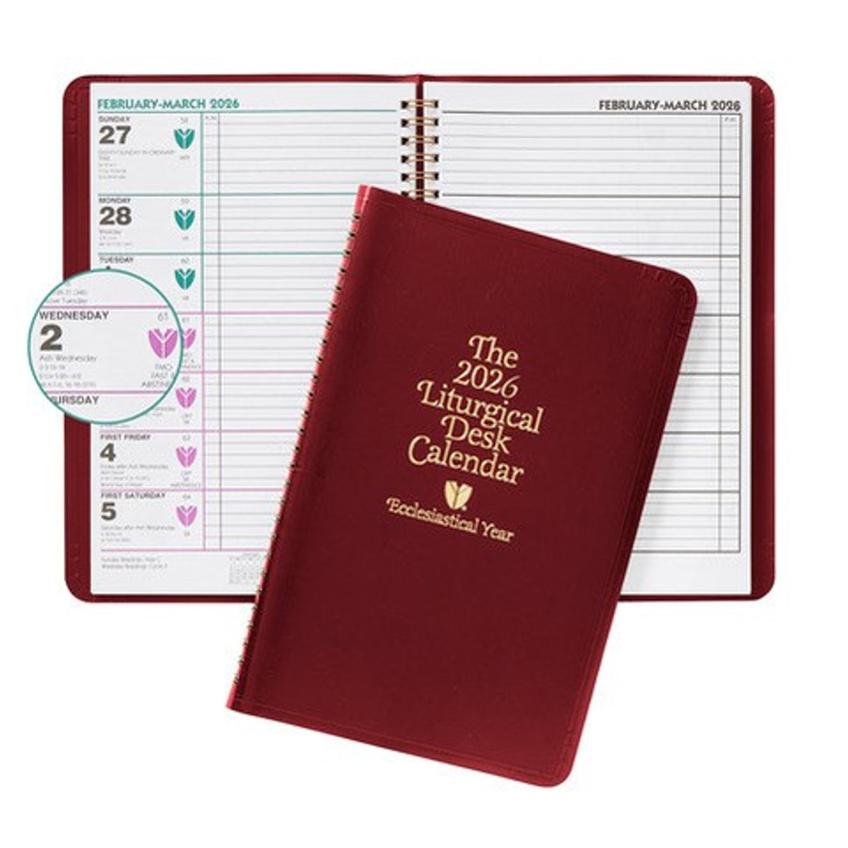 2026 Liturgical Desk Calendar – Chiarelli's Religious Goods & Church Supply